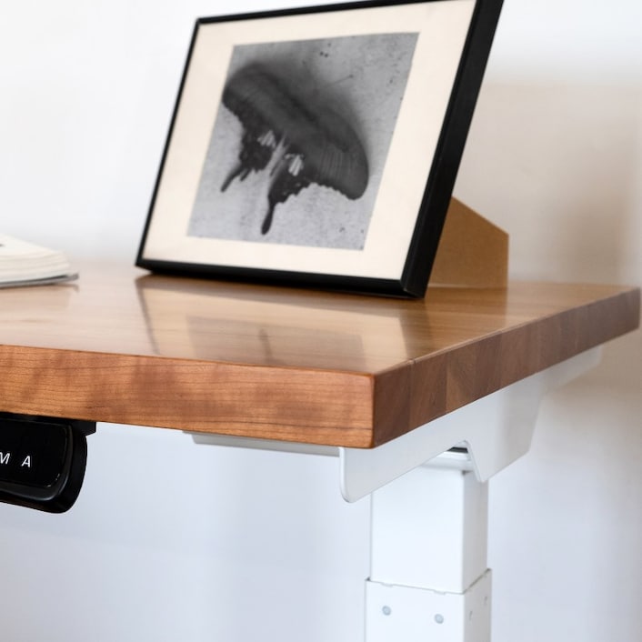 Brenden solid wood desk store